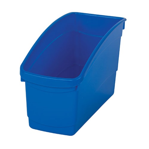 Book & Storage Tub 14.5 x 30 x 19cm Light Blue – Educational Art Supplies